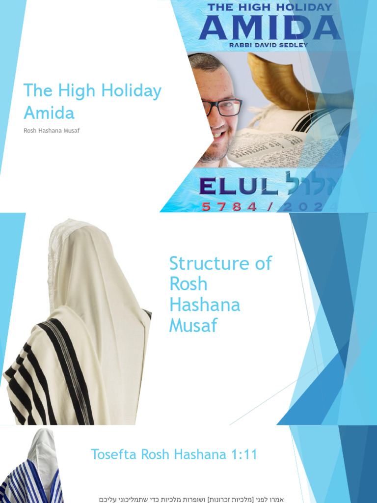 02 Rosh Hashana Amida | PDF | Rosh Hashanah | Torah