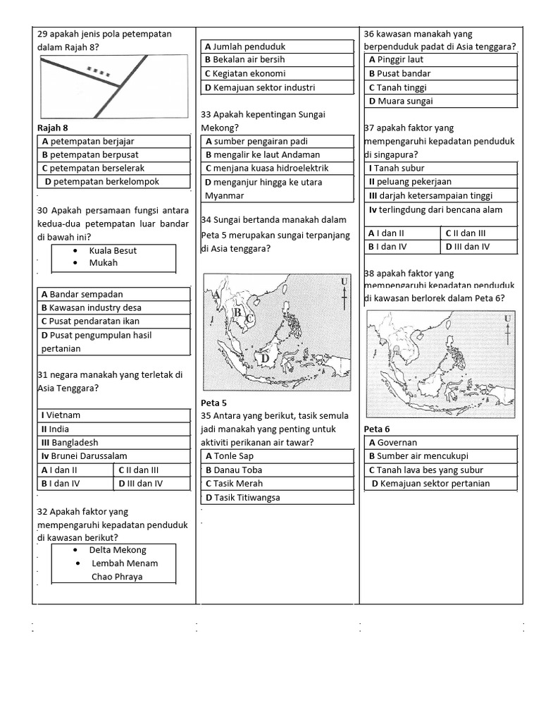 FORM 1 GEOGRAFI j4 | PDF