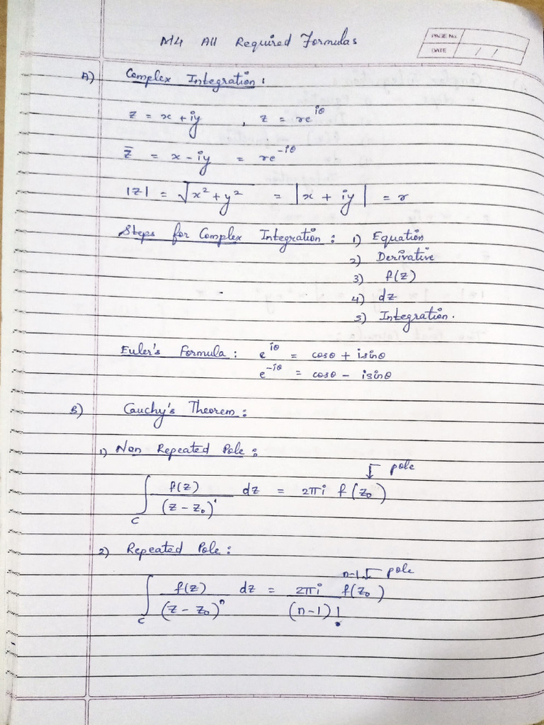 M4 IT-COMP (All Formulas) | PDF