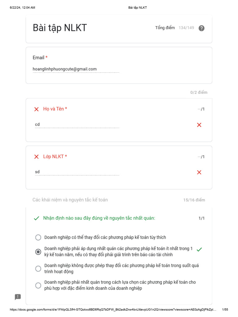 Bài tập NLKT | PDF