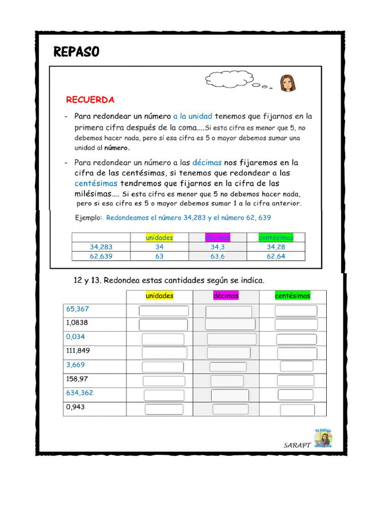 Redondear Numeros | PDF