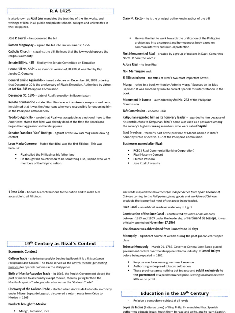 Rizal Midterm Reviewer | PDF | Spanish Empire | Philippines
