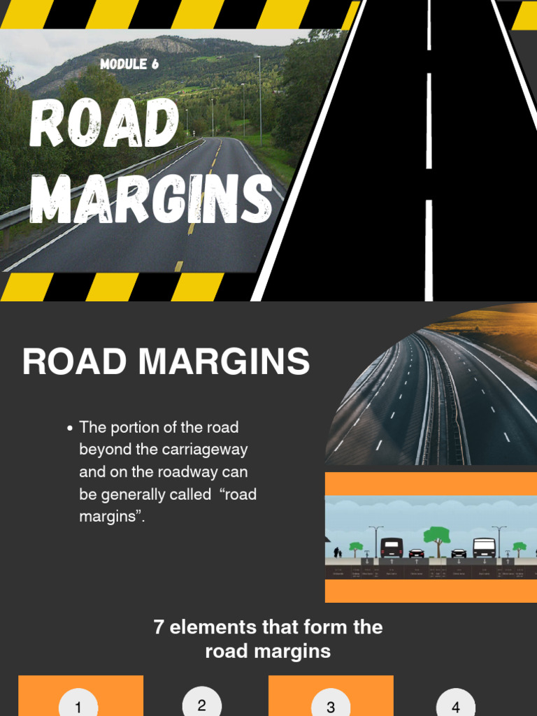 Road Margins and Their Components | PDF