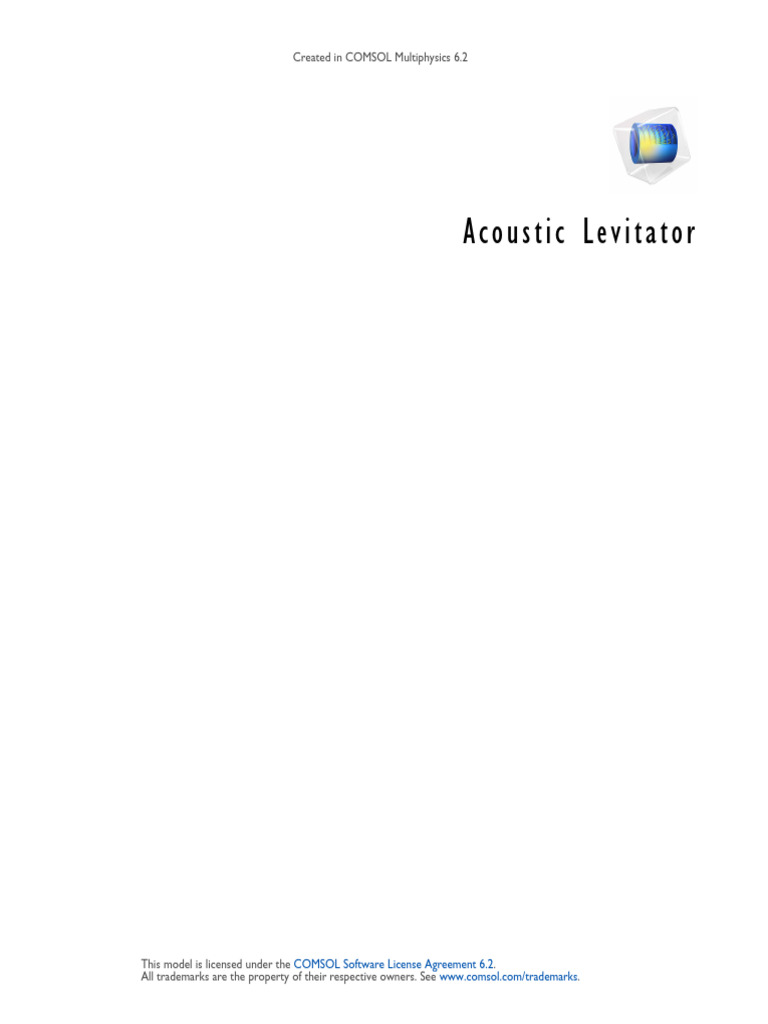 Models - Aco.acoustic Levitator | PDF | Waves | Force