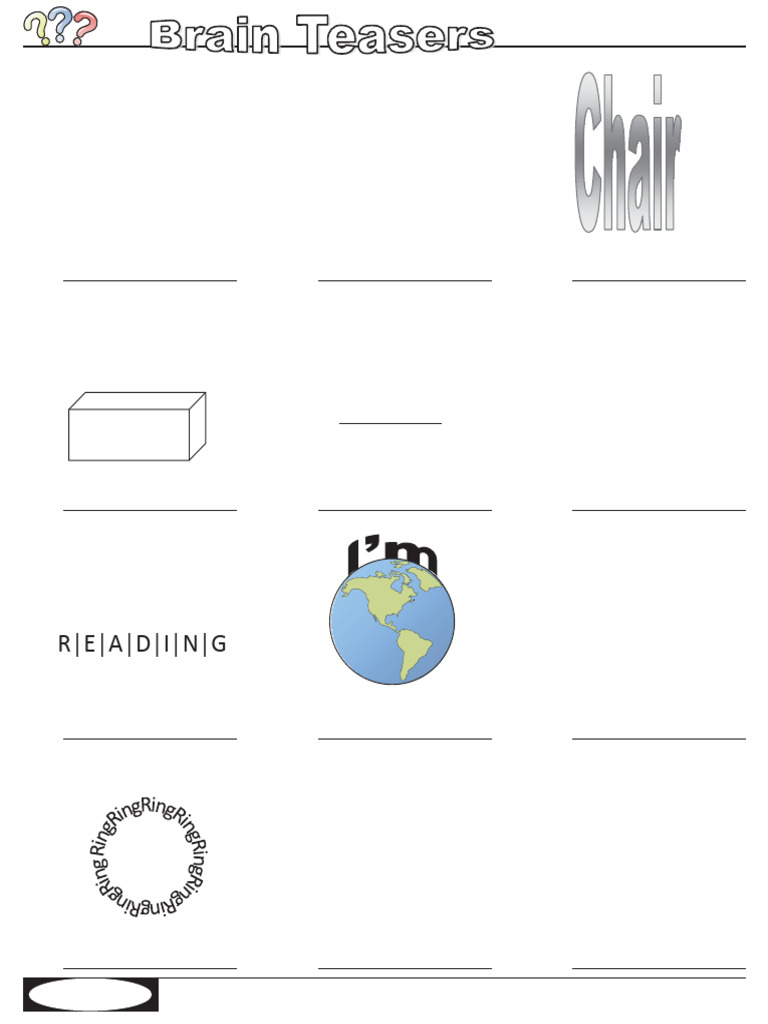 Brain Teasers | PDF