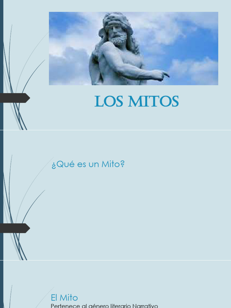 Clase 3 Los Mitos | PDF | Mitología griega | Perséfone