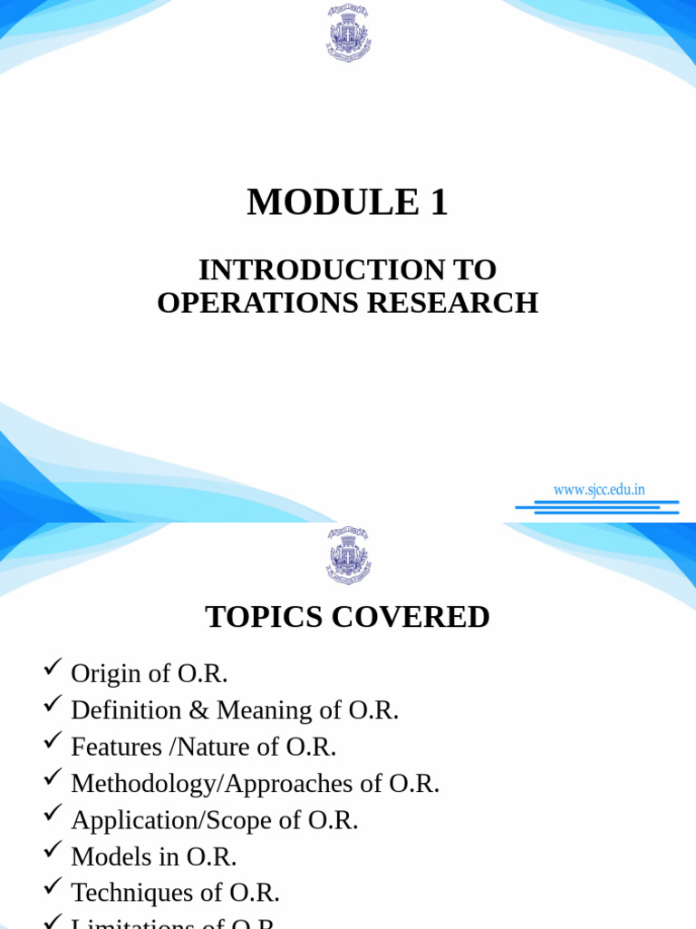 Introduction to Operations Research | PDF | Mathematical Optimization | Mathematical Model
