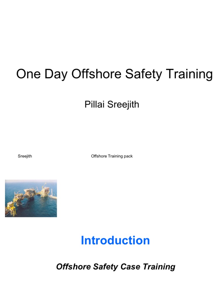 Offshore Safety Case Training | Download Free PDF | Risk | Safety