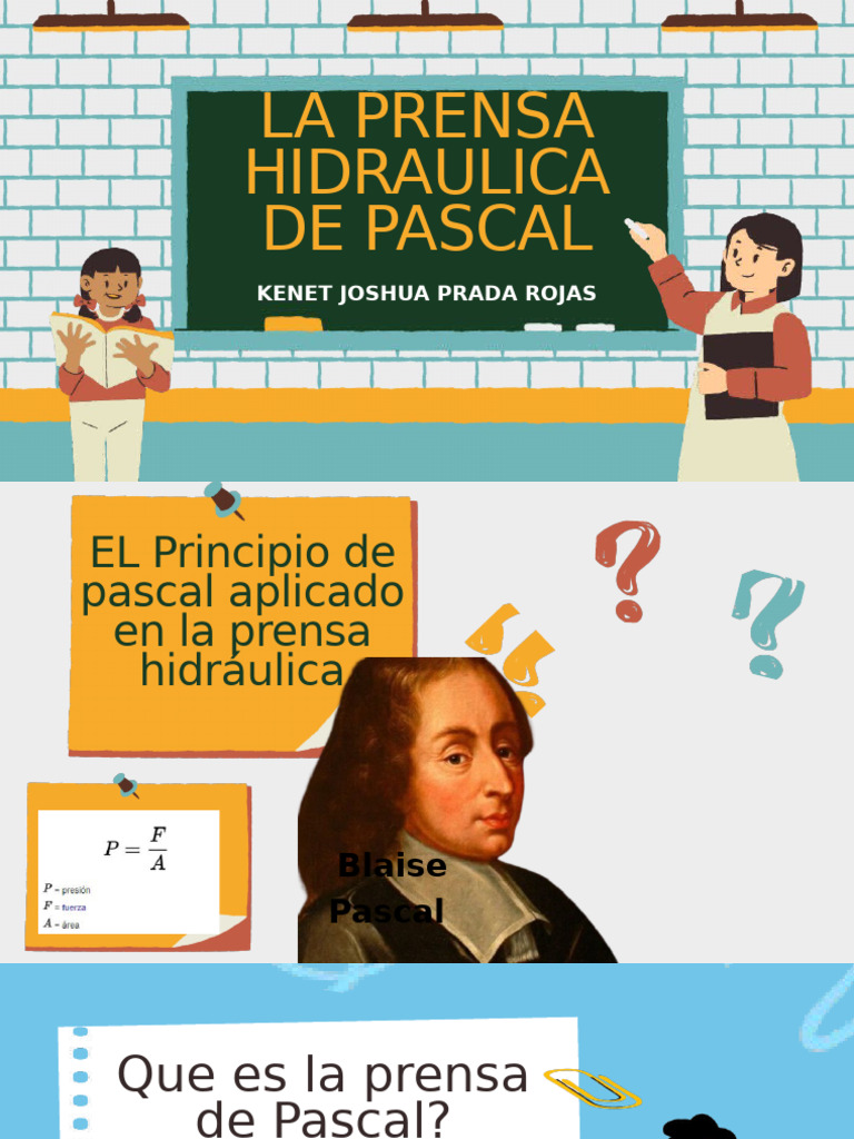 La Prensa Hidraulica de Pascal | PDF