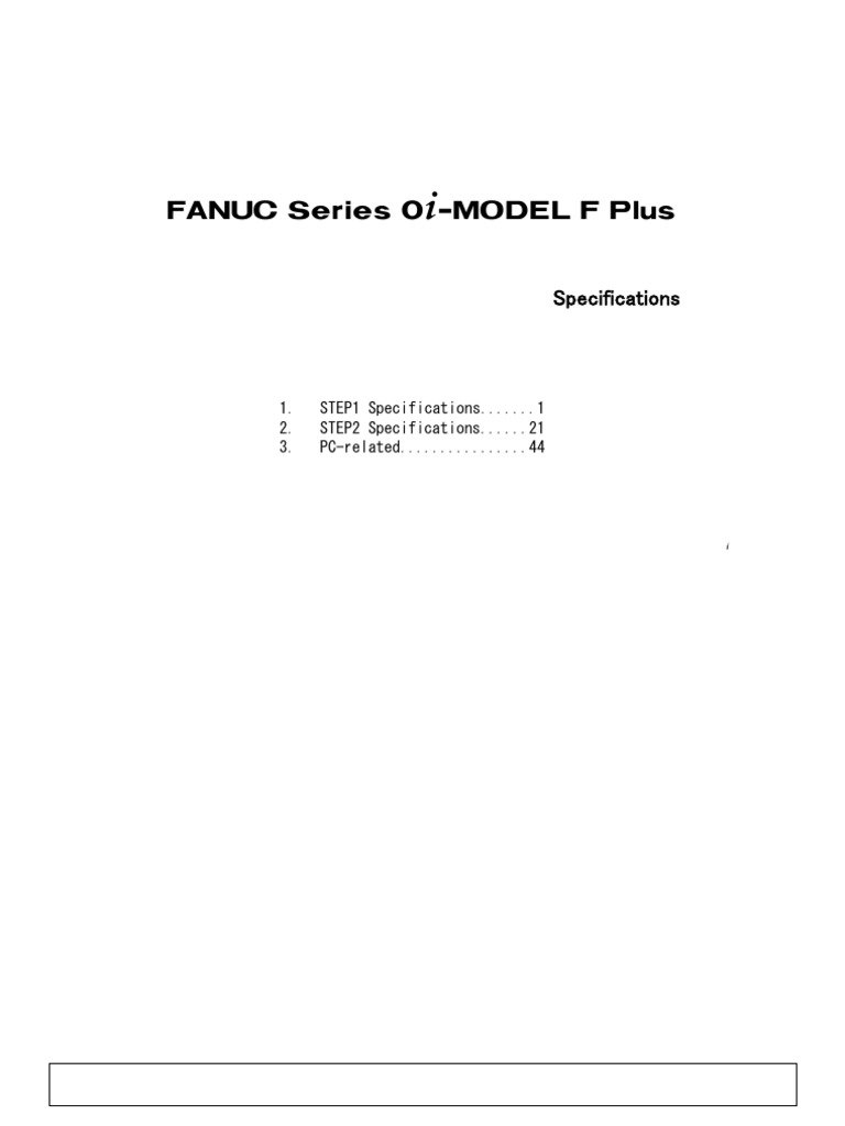 TMN23296 EF0 I FPlus Spec E07 | PDF