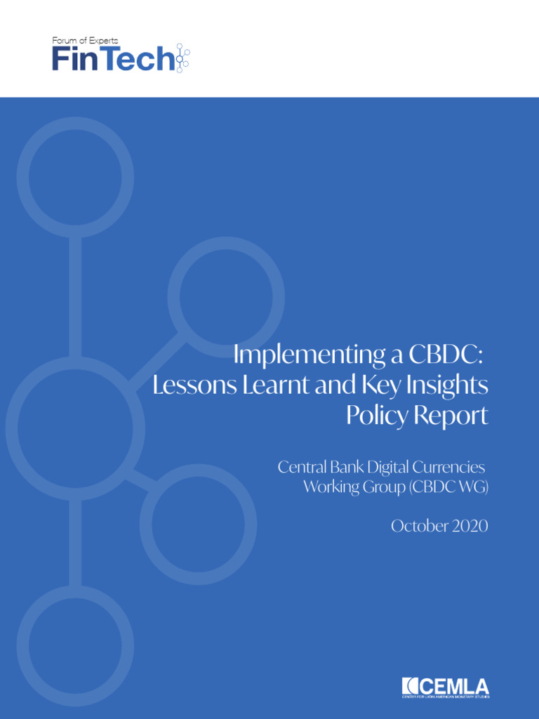 2020 Implementing CBDC | PDF | Central Banks | Cryptocurrency