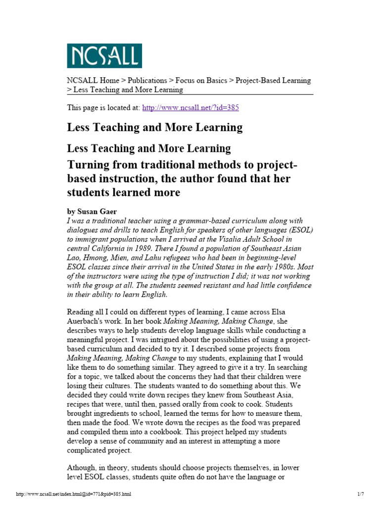 S4 - Less - Teaching - and - More - Learning (Sample Project) - Đã G P ...