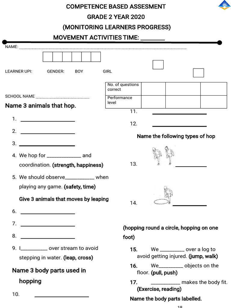 Grade 2 Movement | PDF