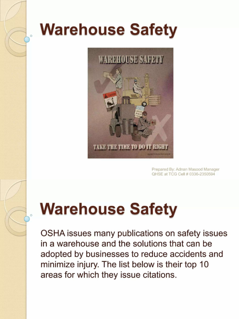 Warehouse Safety | PDF
