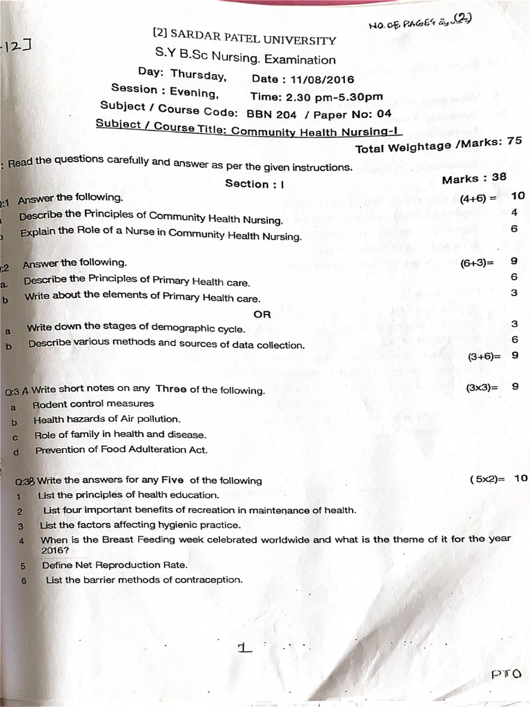 Practice Paper 2 | PDF