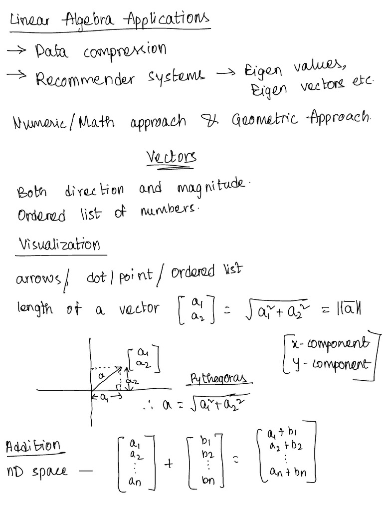 Linear Algebra | PDF