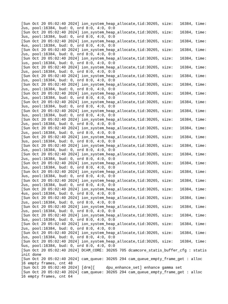 Standby Kernel Log 2024 1020 060251 | PDF | Computing | Computer Engineering
