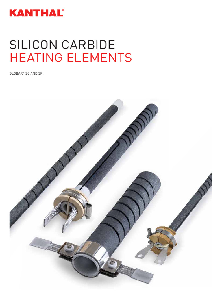 Globar® SG and SR Heating Elements | PDF | Silicon Dioxide | Electrical ...
