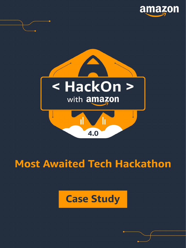 HackOn Season 4 Case Study | PDF | Artificial Intelligence | Intelligence (AI) & Semantics
