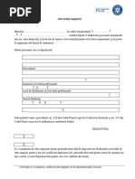 MODEL Adeverinta Pentru Angajatori | PDF