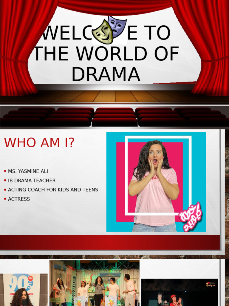 Welcome To The World of Drama - MYP4 | PDF | Improvisation | Creativity
