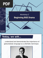 Understanding Mime in Drama | PDF | Body Language | Gesture