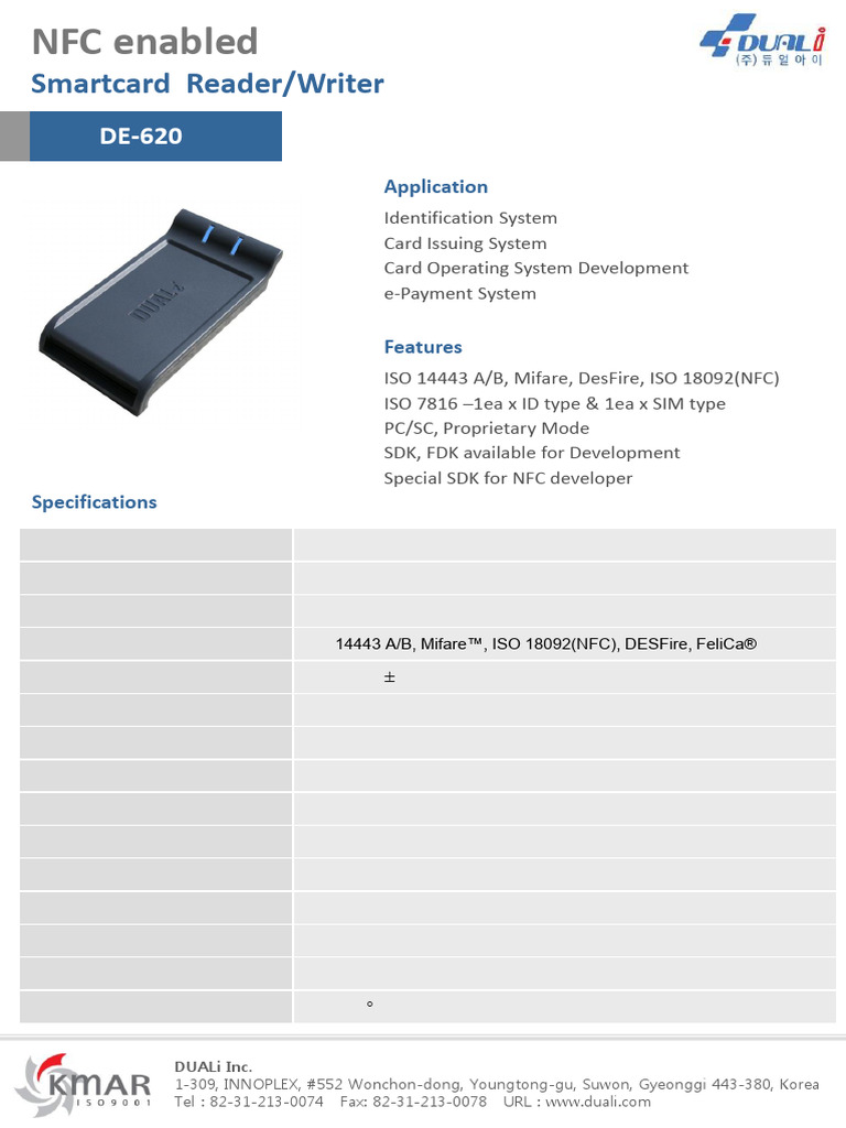 DE-620 Datasheet | PDF