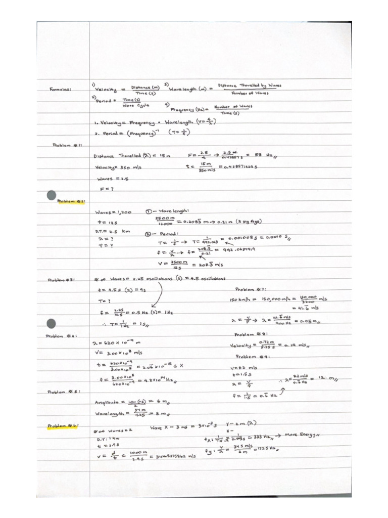 Lesson 1 - Introduction To Waves | PDF
