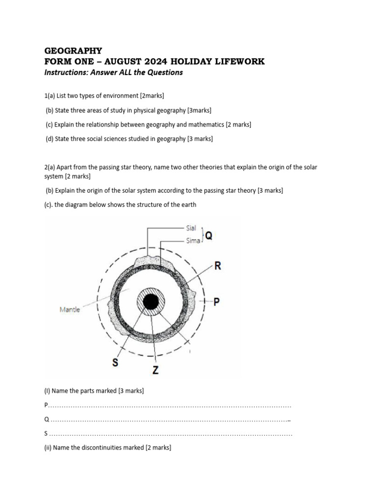 Geography F1 | PDF | Weather | Atmosphere Of Earth