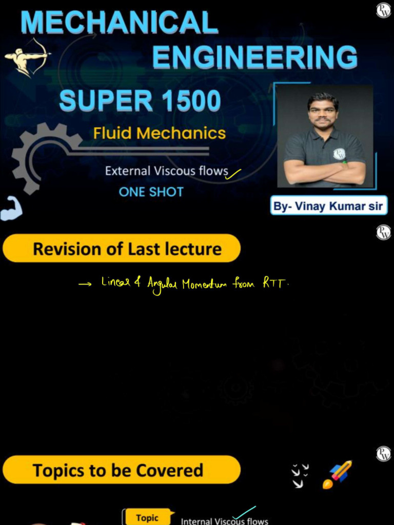 6717237e3d24eb91c3b5da60 - ## - External Viscous Flows - Class Notes | PDF