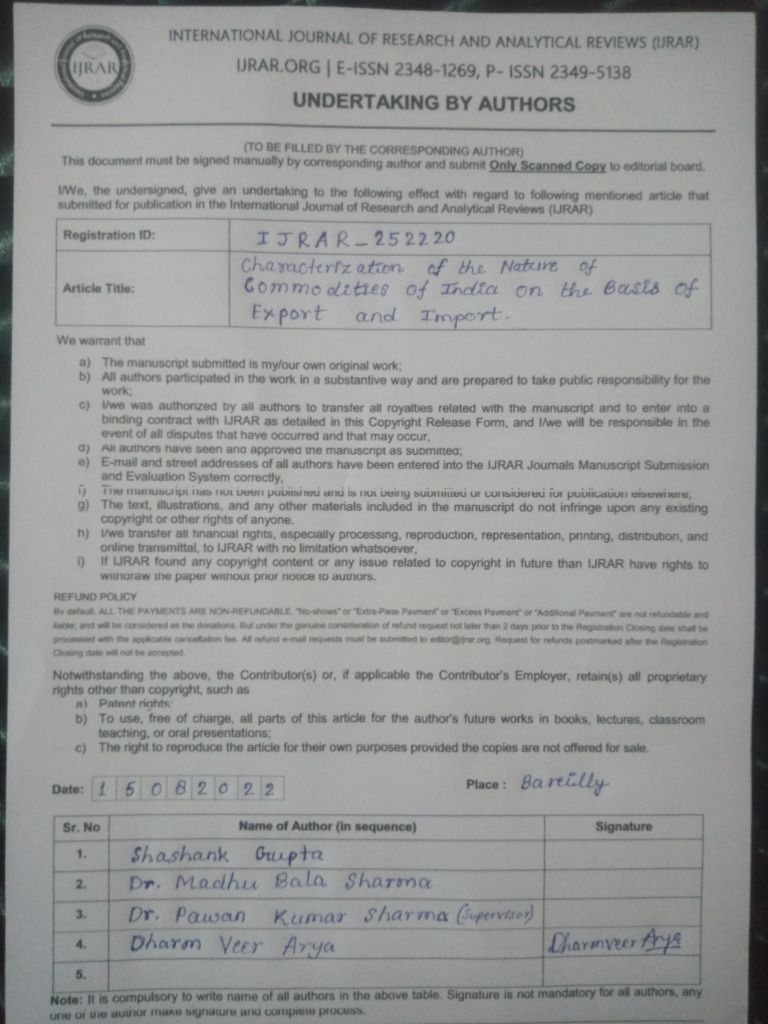 IJRAR - 252220 Documents | PDF