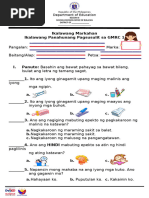 Worksheet GMRC Q2 Week3 | PDF