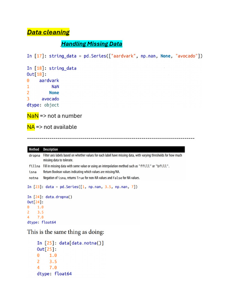 Data Cleaning | PDF | Computers