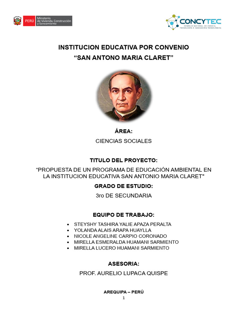 Proyecto Ccss Eureka | PDF | Entorno natural
