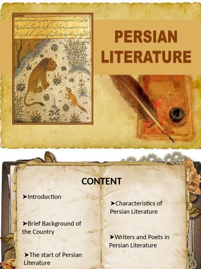 Persian Literature Insights | PDF | Achaemenid Empire | Poetry