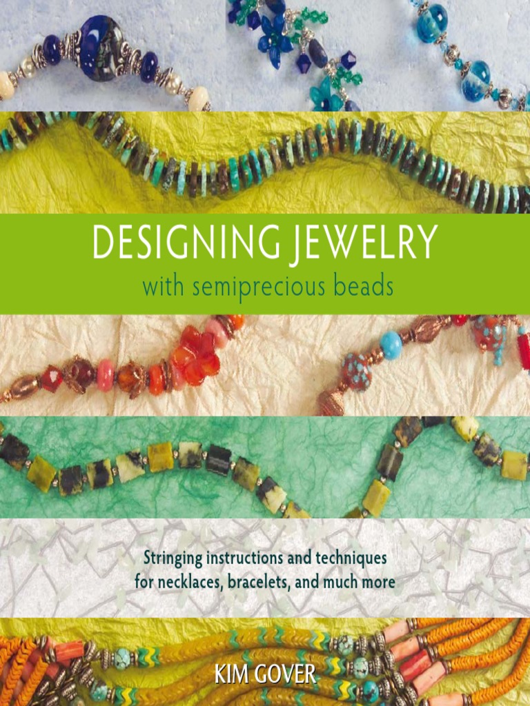 Designing Jewelry: With Semiprecious Beads | PDF | Quartz | Jewellery