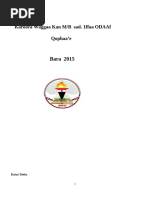 Gabaasa Kurmaana 2ffaa Bara 2017 M | PDF