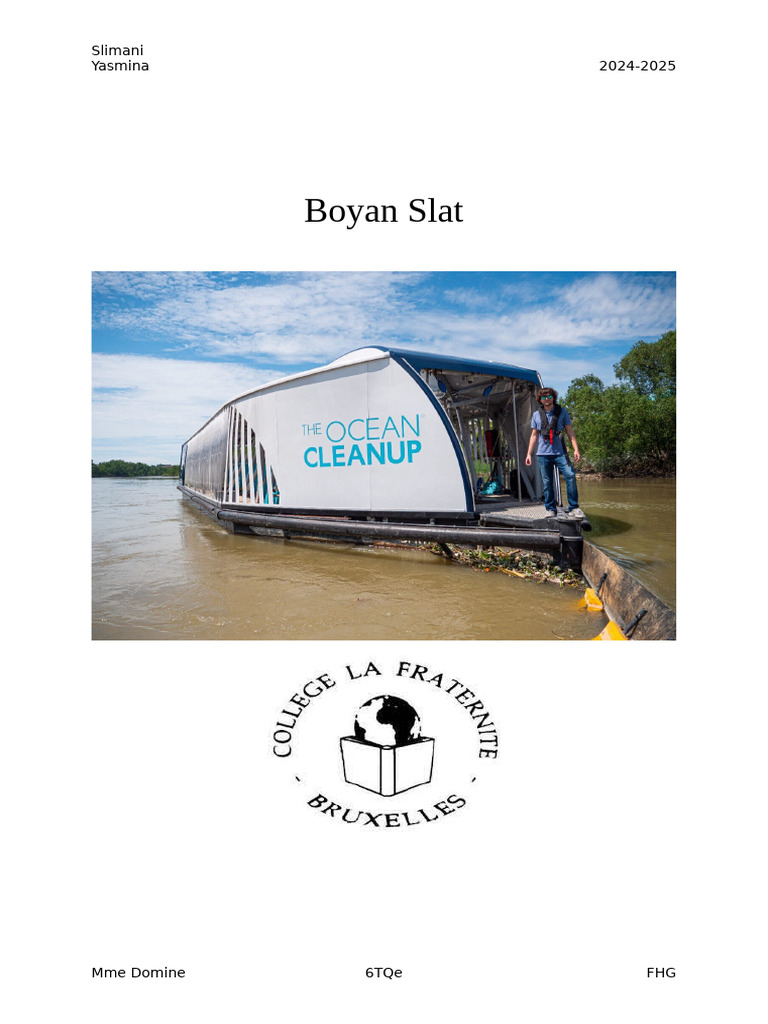 Boyan Slat | PDF