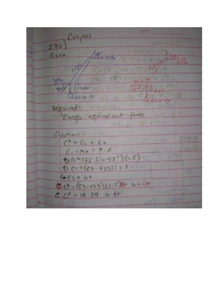 Engineering Mechanics STATICS Third Edition (2.70) | PDF