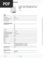 Product Datasheet: Acti 9 - Fuse-Disconnector STI - 1 Pole - 10 A - For ...