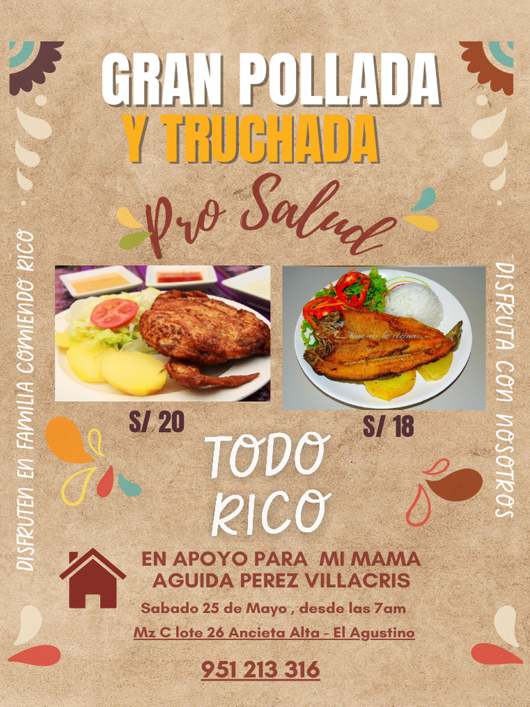 Gran Pollada y Truchada | PDF