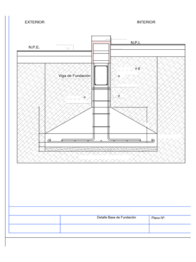 Detalle Constructivo Base Aislada | PDF