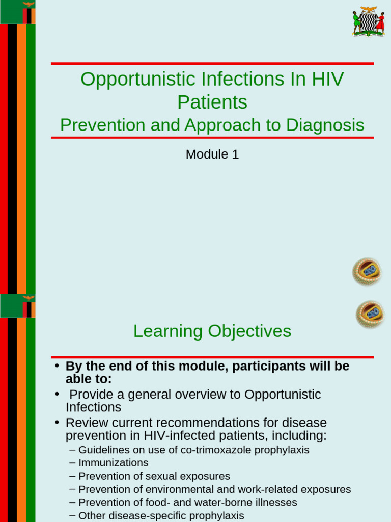 Module OI.01 - Intro and Prevention | PDF | Management Of Hiv/Aids ...