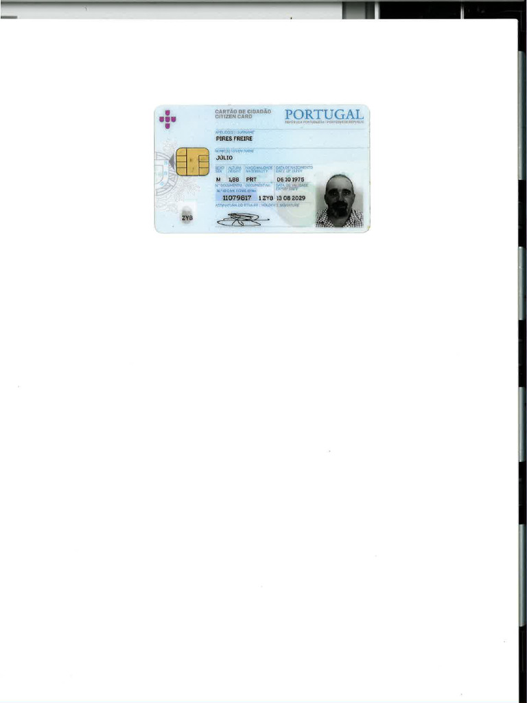 IC Card MR Pires - Exp 13.08.2029 | PDF