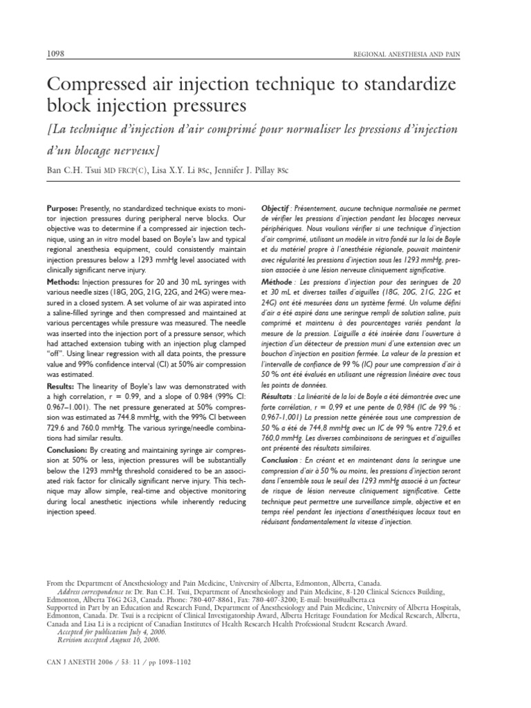 Injeção Com Ar Comprimido | PDF | Injection (Medicine) | Medical ...