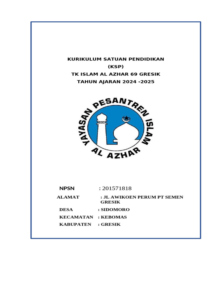 Instrumen Validasi KSP Tkia 69 | PDF