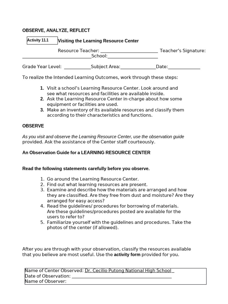 FS1-Episode-11 - Activities | PDF | Massive Open Online Course | Learning