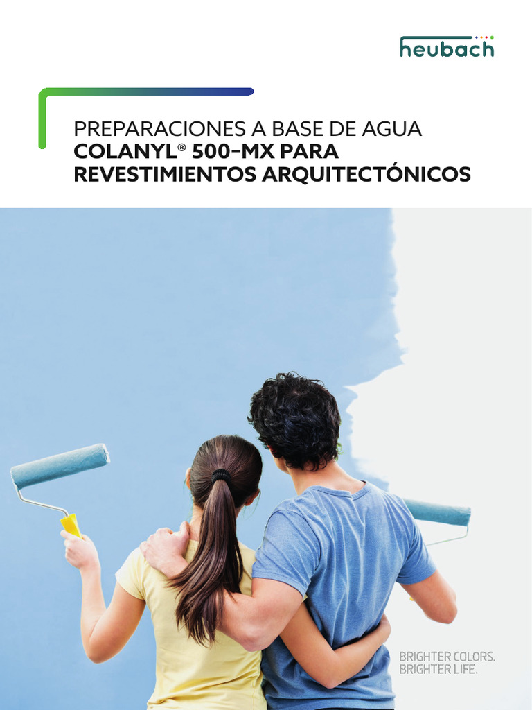 Heubach PI2030ES Flyer Waterborne Colorants For Architectural Coatings ...