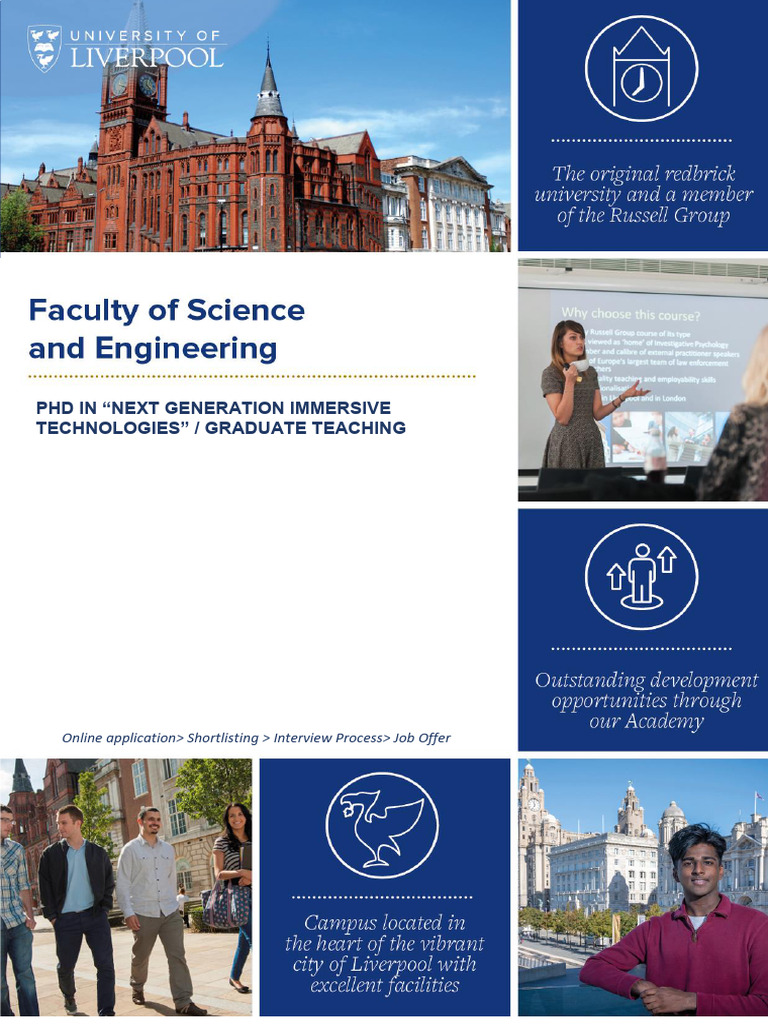 PHD in "Next Generation Immersive Technologies" / Graduate Teaching Assistant (0.5fte) | PDF ...