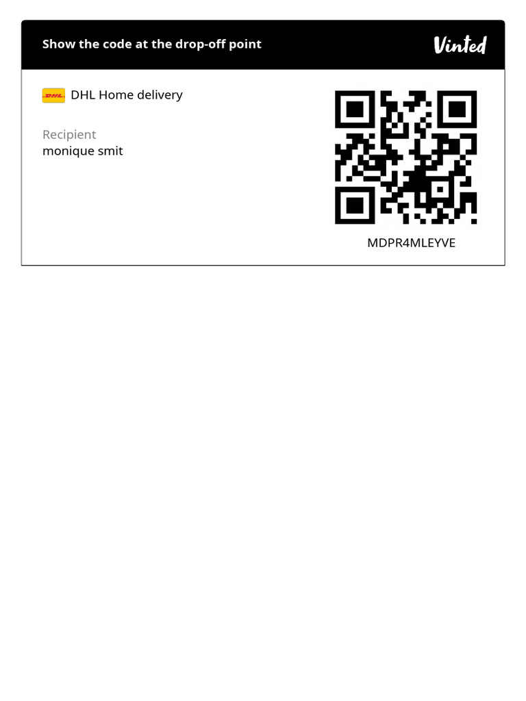 Vinted Digital Label 9617220119 | PDF